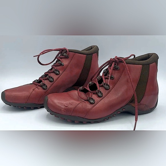 Merrell | Shoes | Merrell Illusion Mid Lace Womens Size 65 Barn Red ...